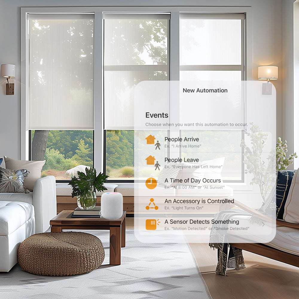 SmartWave Motorized Sunscreen Light Filtering Roller Shades 40% Blacko