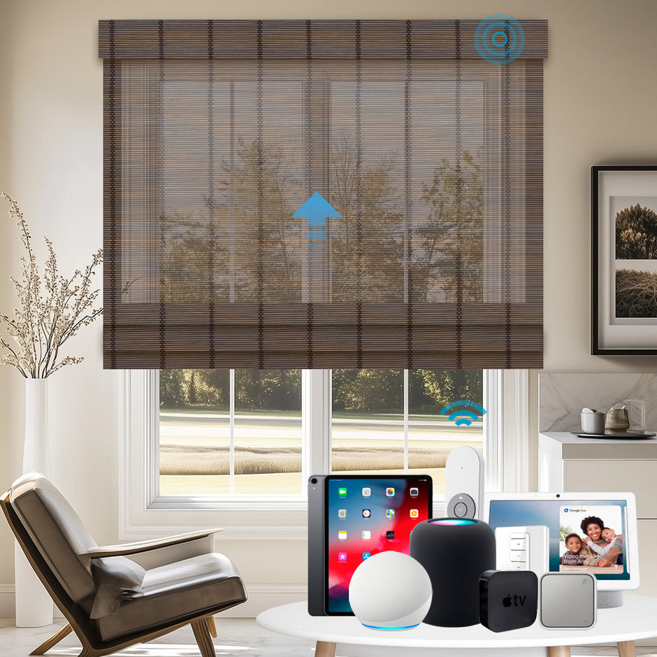 Natural Bamboo Blinds | Woven Wood Shades | SmartWave
