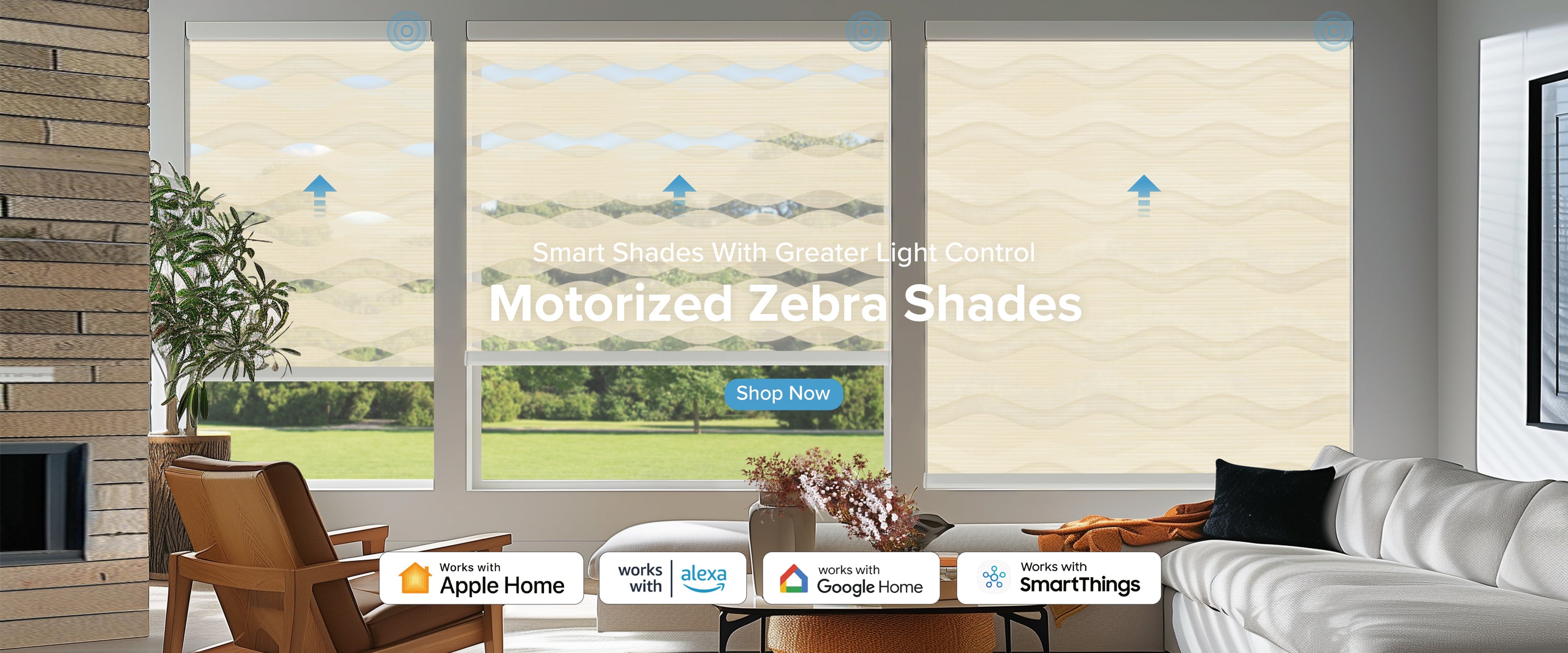 SmartWave Shades: Custom Smart Motorized Blinds & Shades