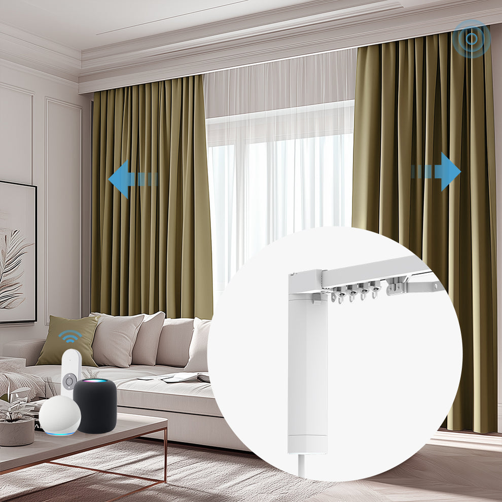 SmartWave Motorized Drapery Rod Kit