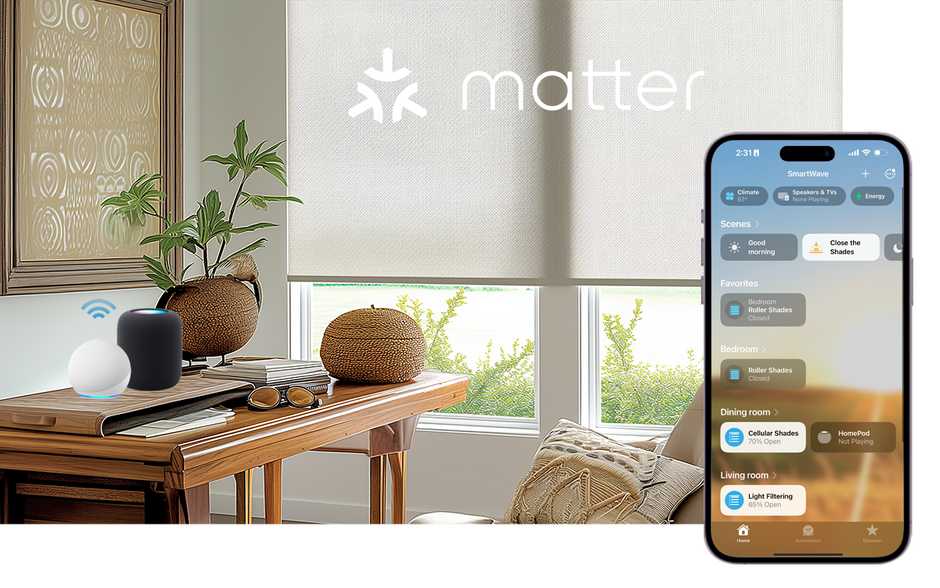 SmartWave Shades: Custom Smart Motorized Blinds & Shades